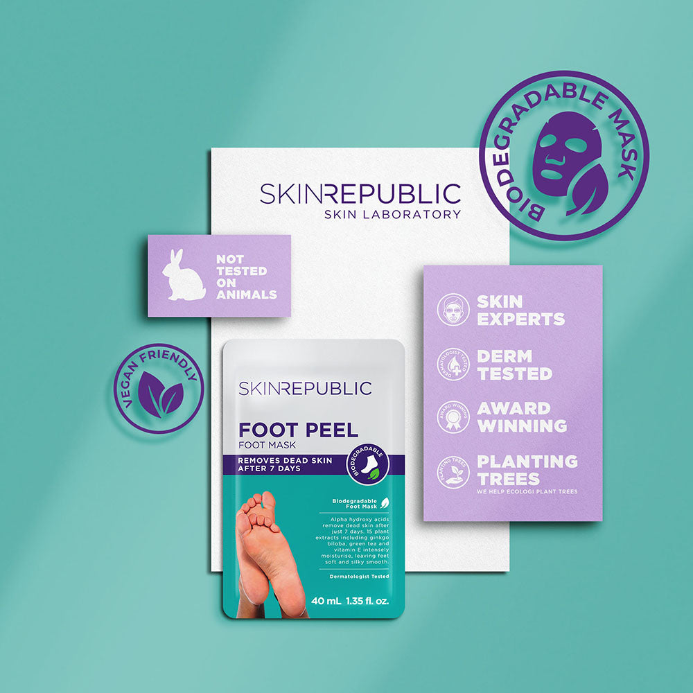 Biodegradable Foot Peel | Foot Repair | Skin Republic - Skin Republic ...