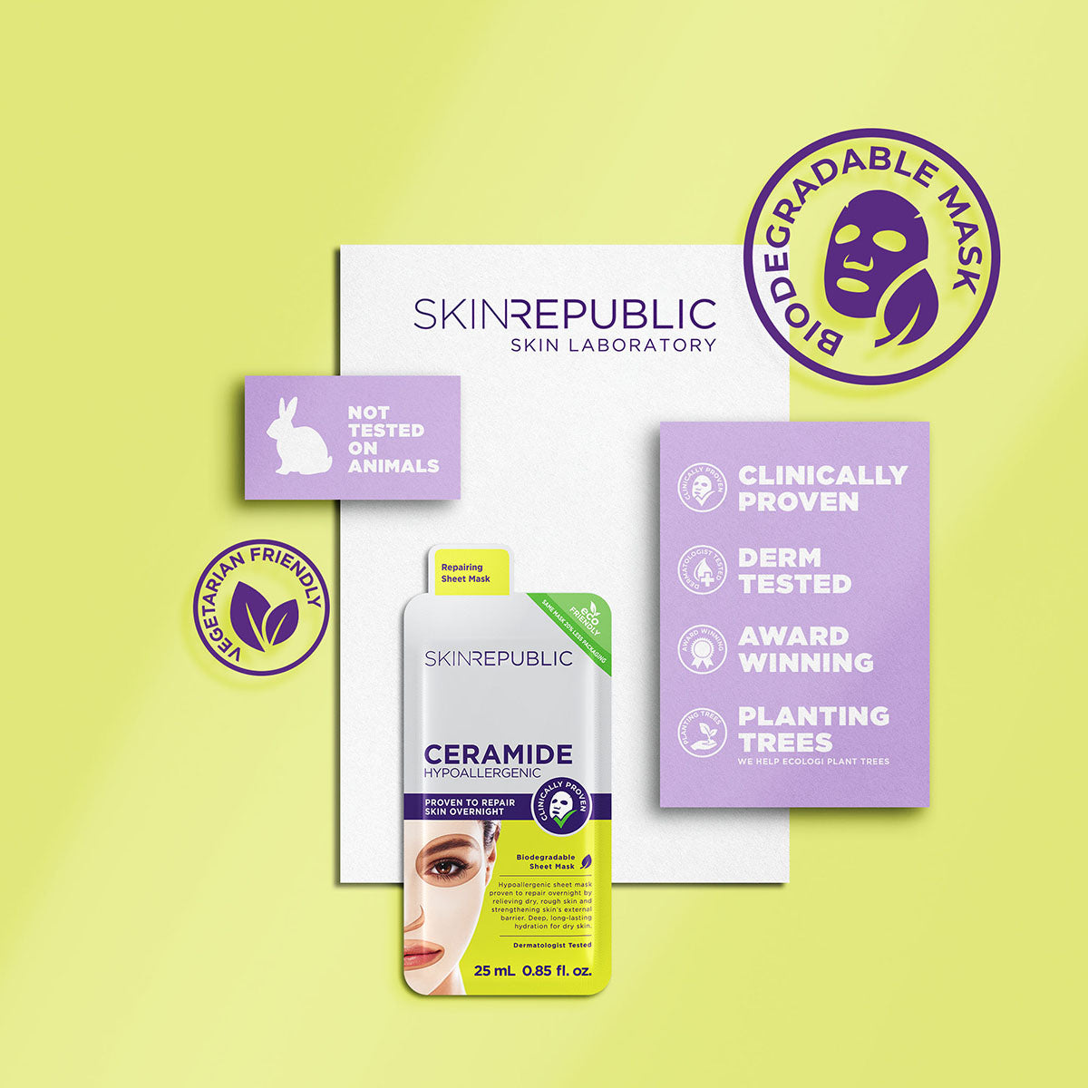 Ceramide Face Mask - Skin Republic Australia