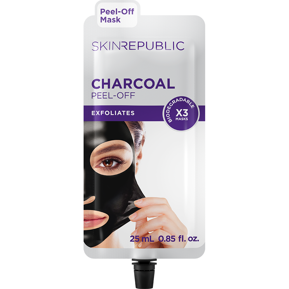 Charcoal Peel-Off Face Mask | Charcoal Skincare | Skin Republic - Skin ...